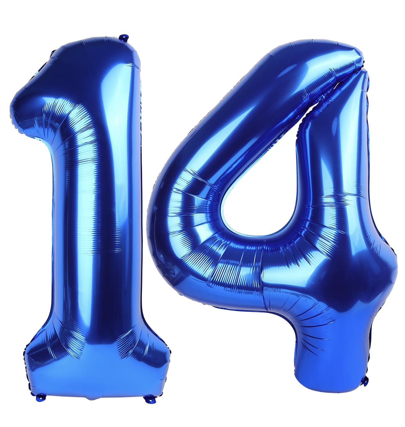 Snapklik.com : Navy Blue Number 14 Balloon 40 Inch, 14 Number Balloons ...