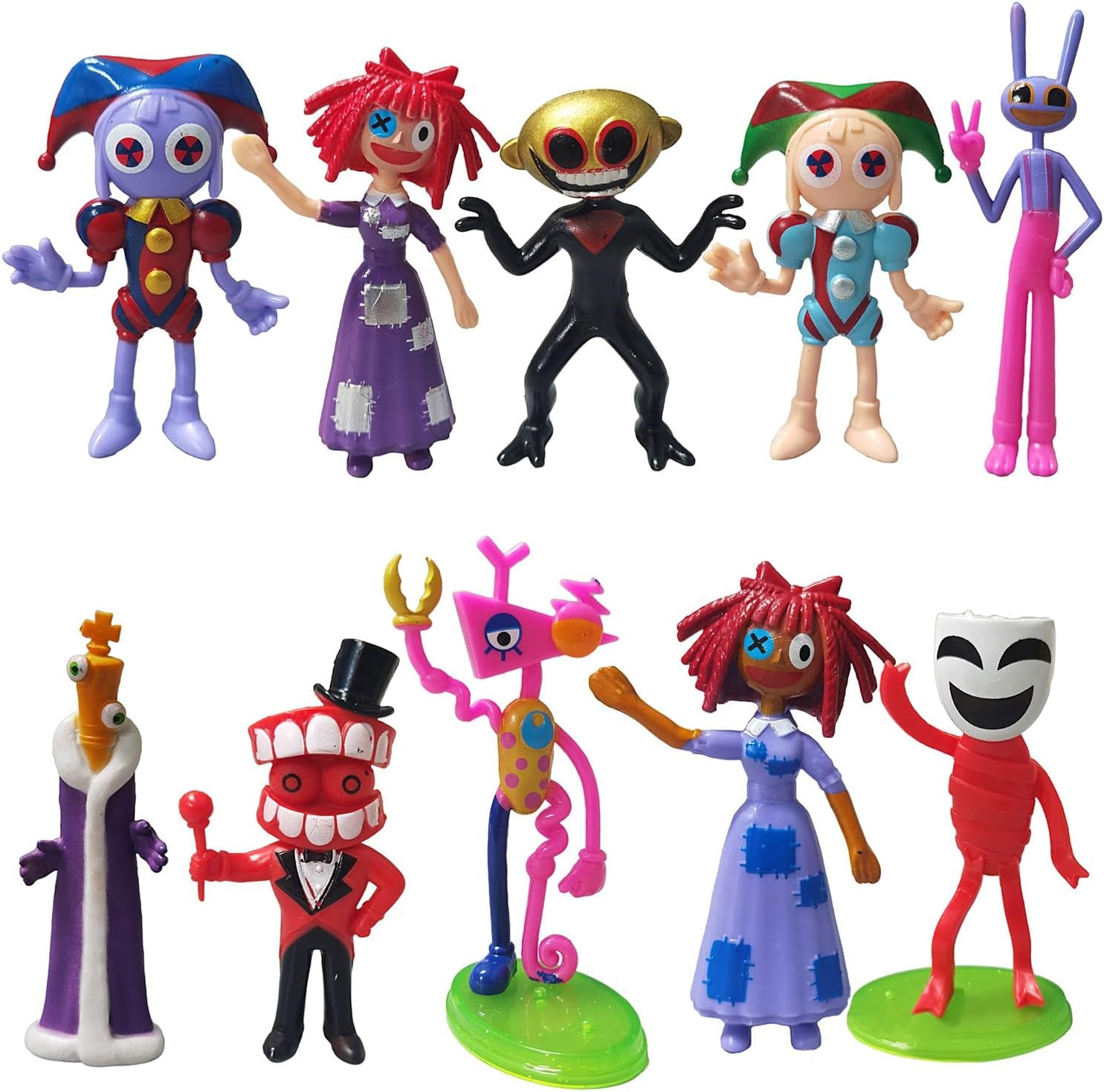 Amazon.co.jp: Amazing Digital Circus Figure Set, Pomni Collectible ...