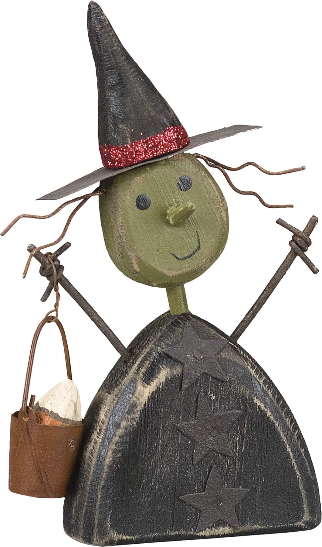 Amazon.com: Primitives by Kathy Vintage Style Chunky Witch Sitter ...