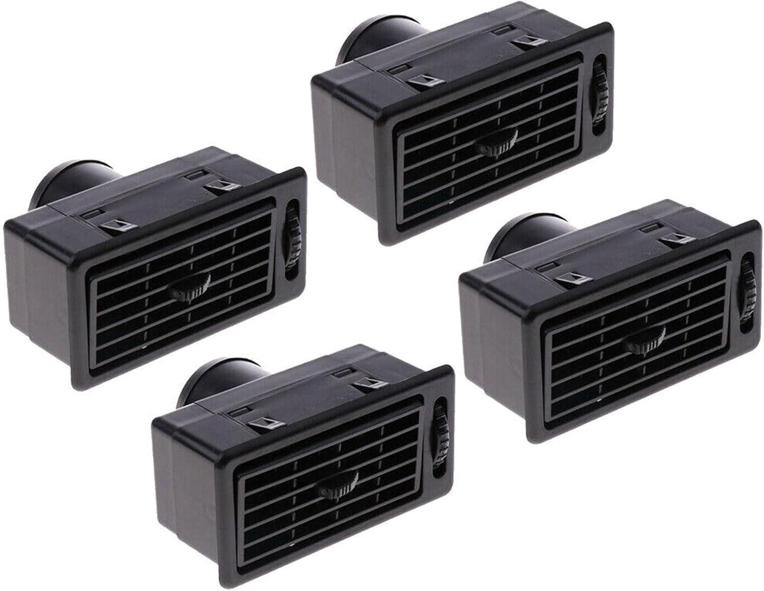 Amazon.com: TEAMWILL 4Pcs Black Heat AC Air Exhaust Vent Dash ...