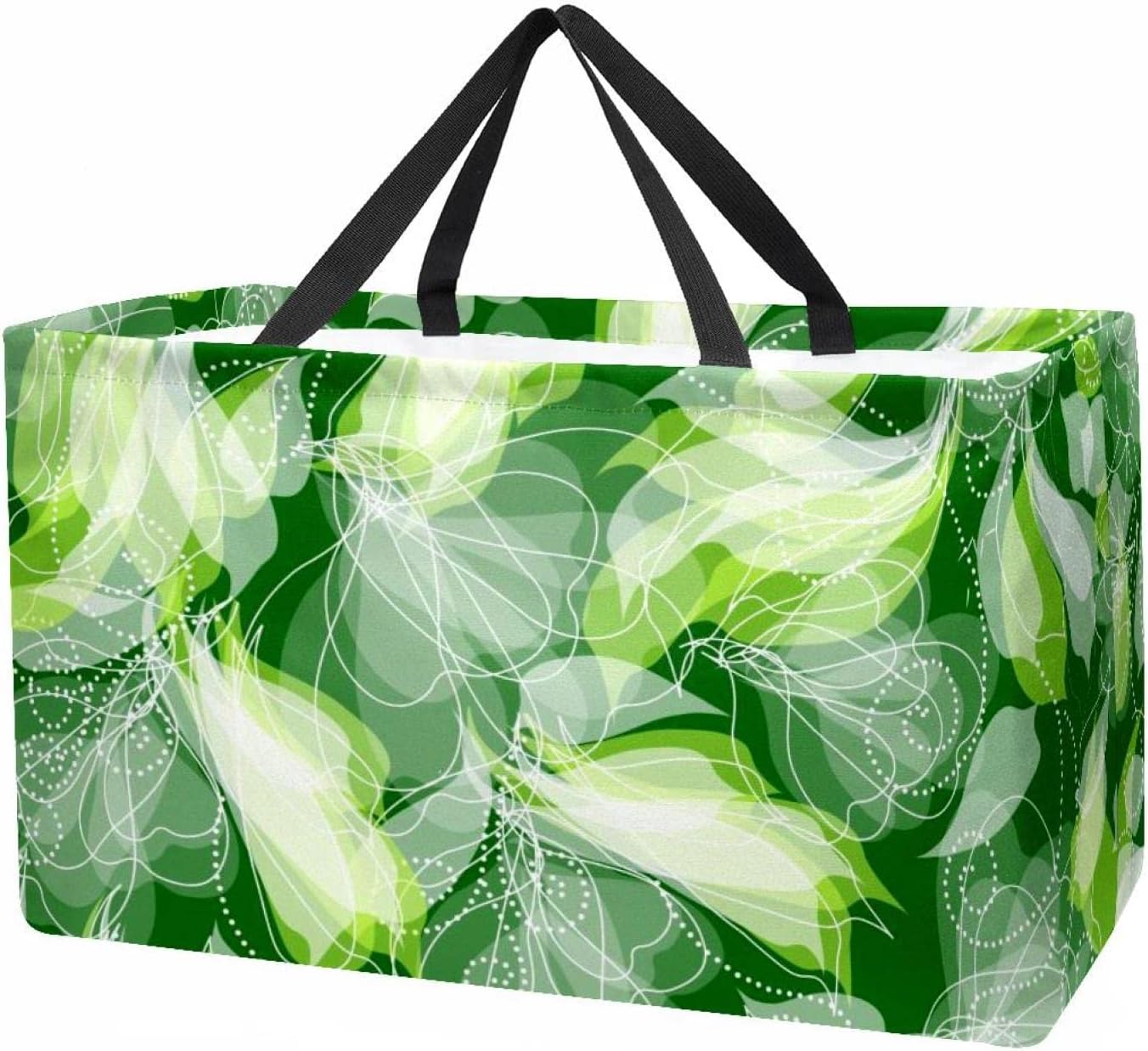 Amazon.com - Reusable Grocery Shopping Bag Large Collapsible Utility ...