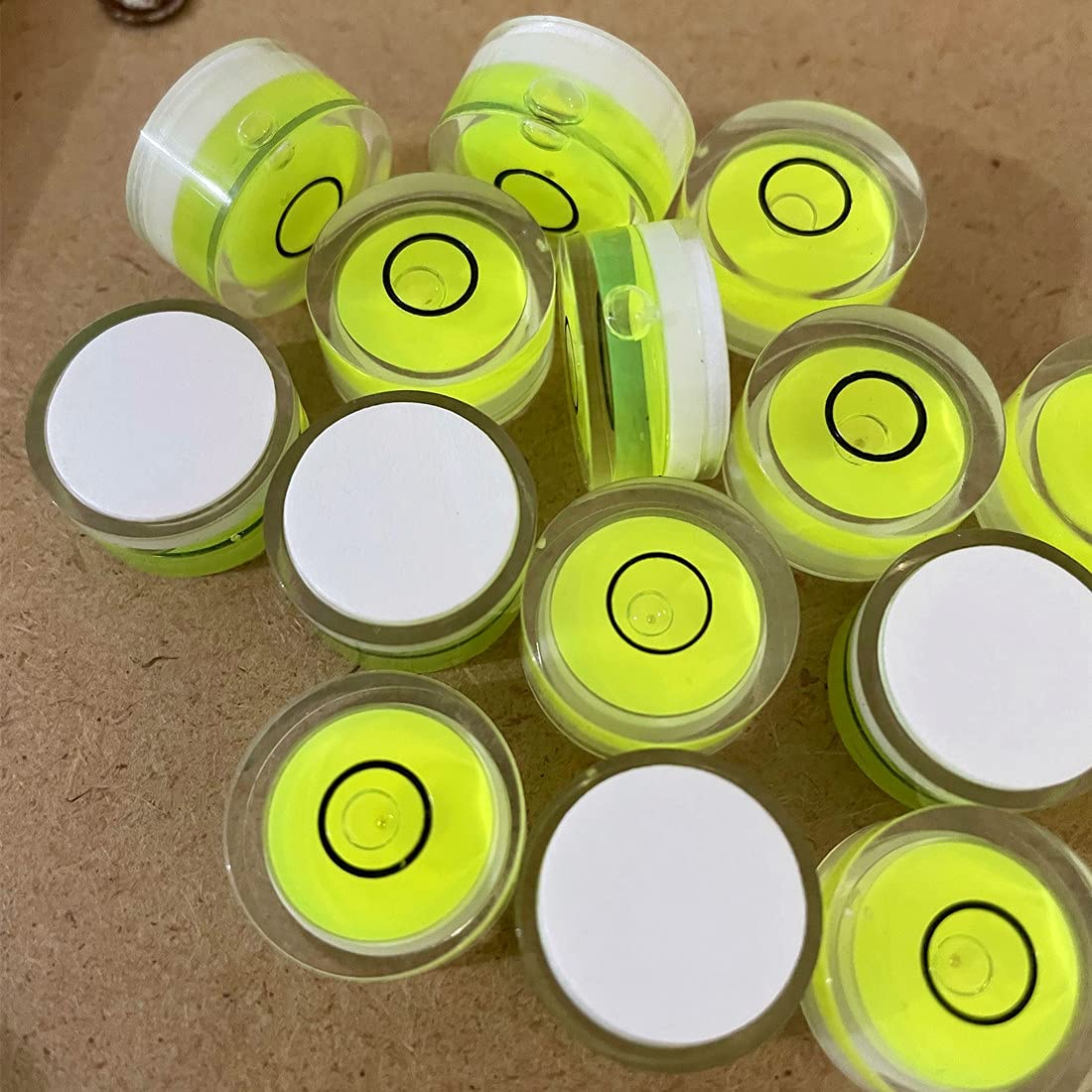 Snapklik.com : LAIESYA 6Pcs Double Sided Adhesive Bubble Level Small ...