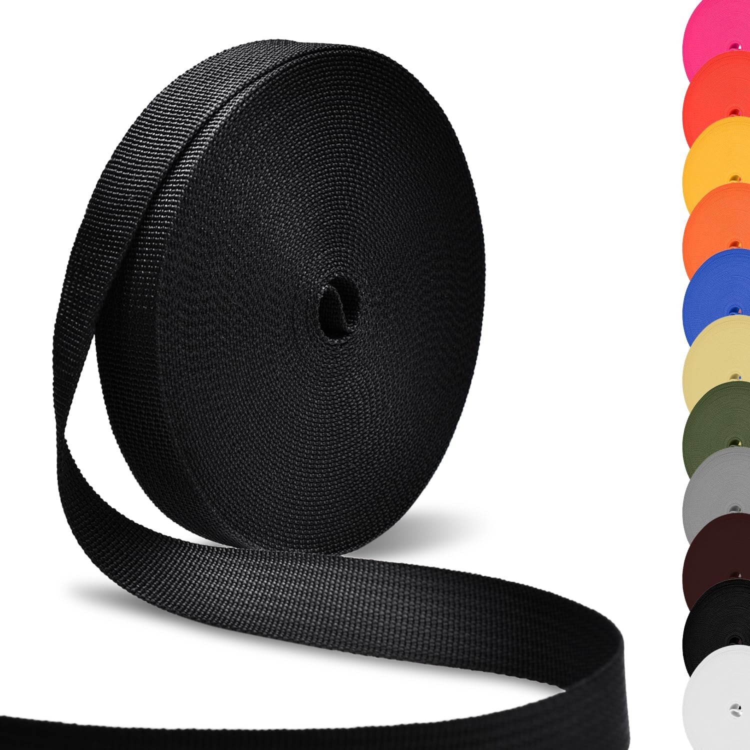 Amazon.com: CooBigo Polypropylene Webbing Strap 3/4" Durable Poly ...