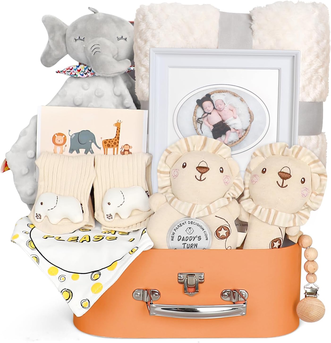 Amazon.com : Baby Shower Gifts for Boys Girls, Baby Gifts Basket ...