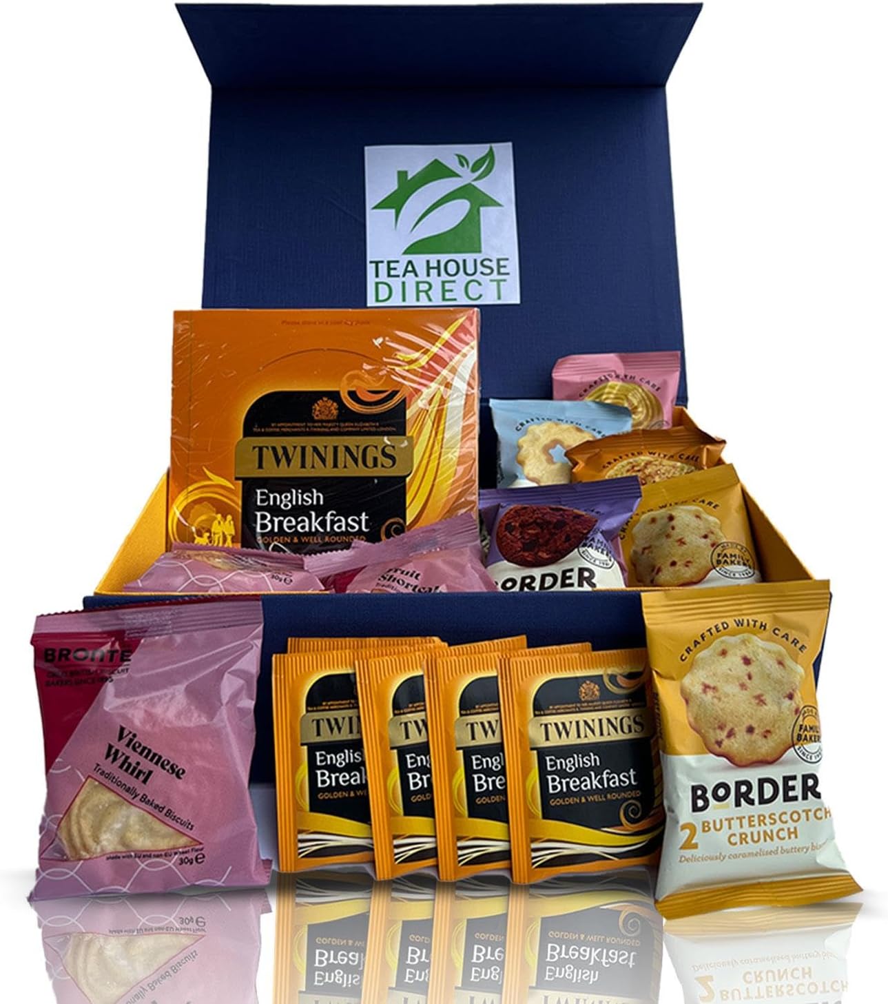 Border Biscuits Variety Flavours - Butterscotch Crunch, Viennese Whirls ...