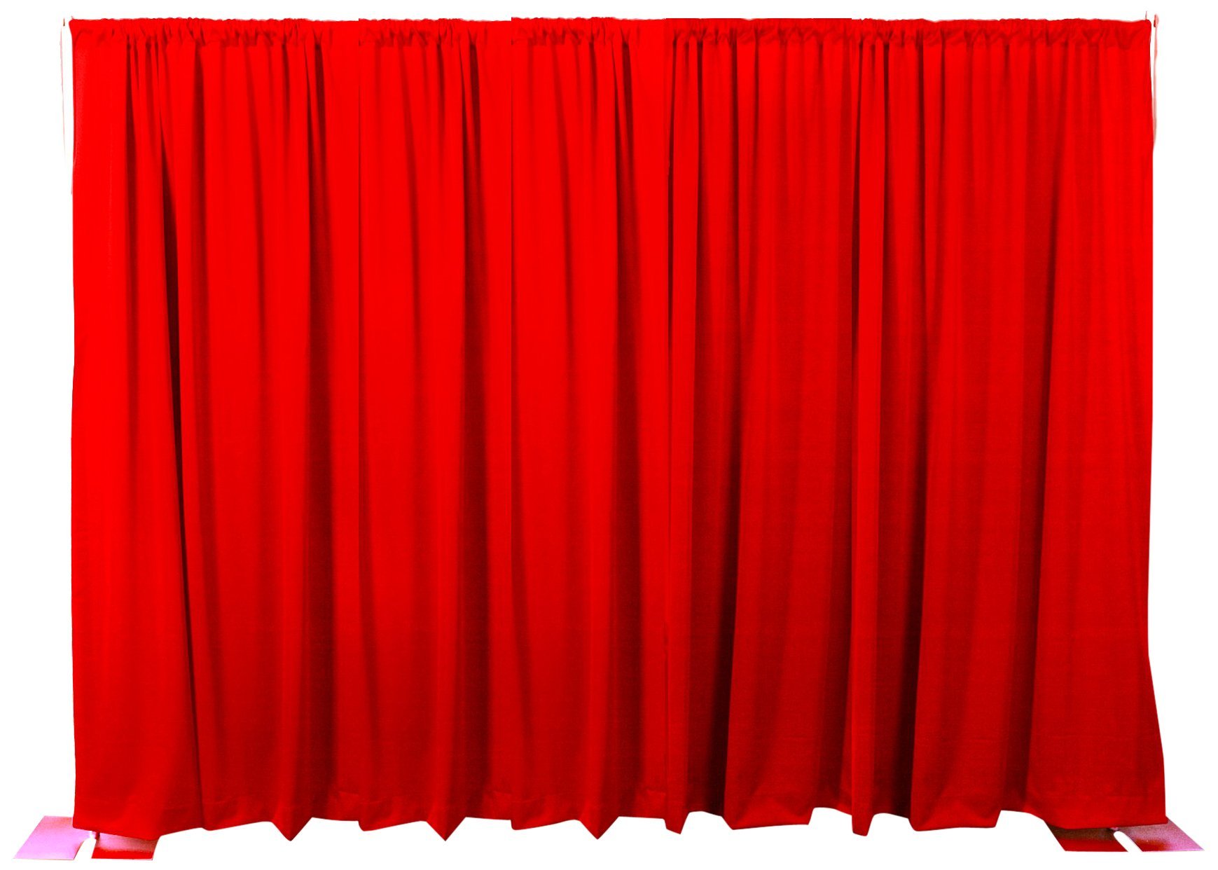 Amazon.com : OnlineEEI Premier Portable Backdrop Kit, Red : Office ...