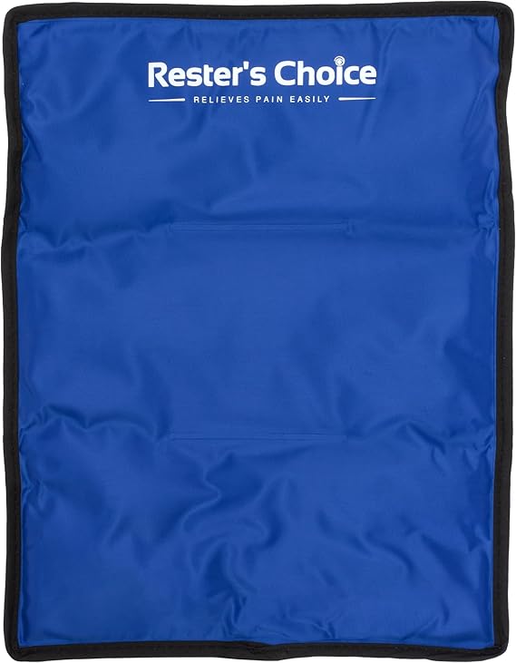 Amazon.com: Gel Soft Flexible Ice Pack for Injuries Reusable - (Large ...