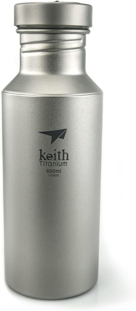 Amazon.com: Keith Titanium Ti3031 Plastic-Free Sport Bottle - 18.6 fl ...