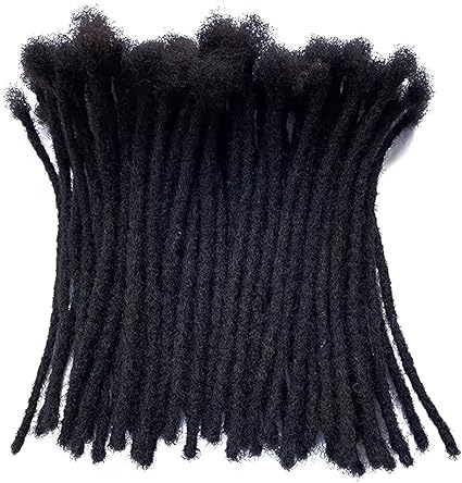 Amazon.com: SUZLAZYR Loc Extensions Human Hair - Full Handmade ...