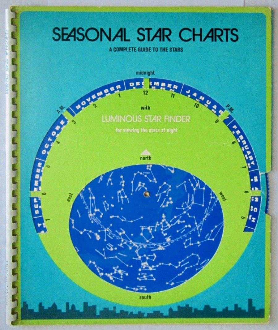 Seasonal Star Charts and Luminous Star Finder: staff: Amazon.com: Books
