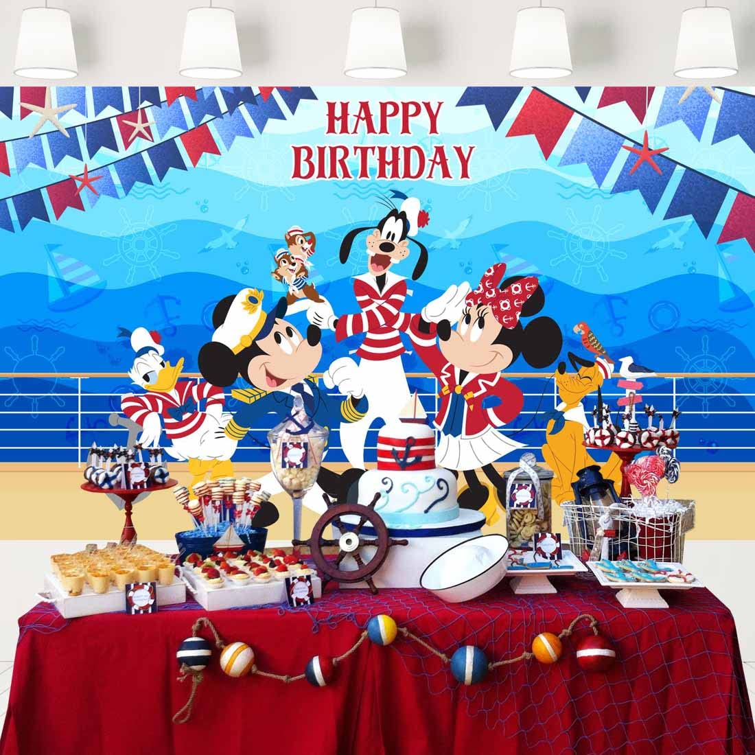 Sailor Mickey Mouse Birthday Party Ideas Nautical / Sailor Mickey