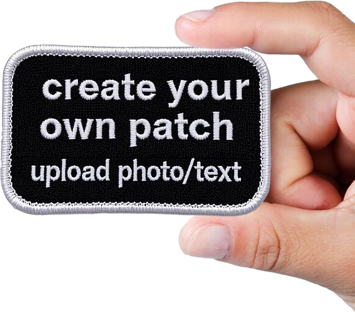 Amazon.com: Make Your Own Embroidered Patches, Upload Logo, Photo Or ...