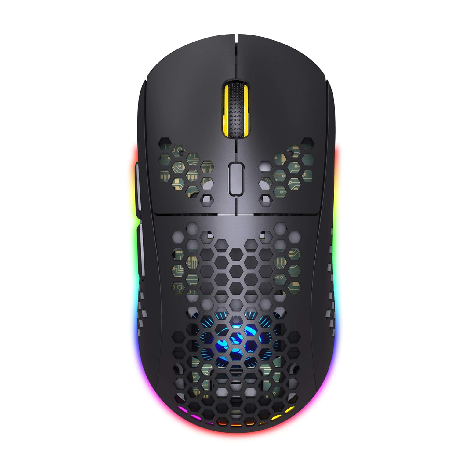 Amazon.in: Buy HXSJ T90 Wireless Gaming Mouse - Three Mode Bluetooth 3. ...