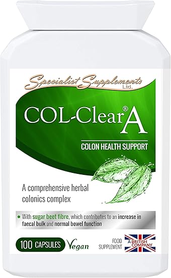Specialist Supplements COL-Clear A Colon Health Support 100 Capsules ...