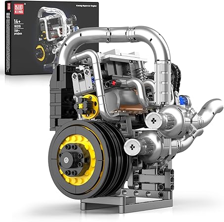 Amazon.com: Mould King 10215 Engine Building Kit for Adults, MOC Ideas ...