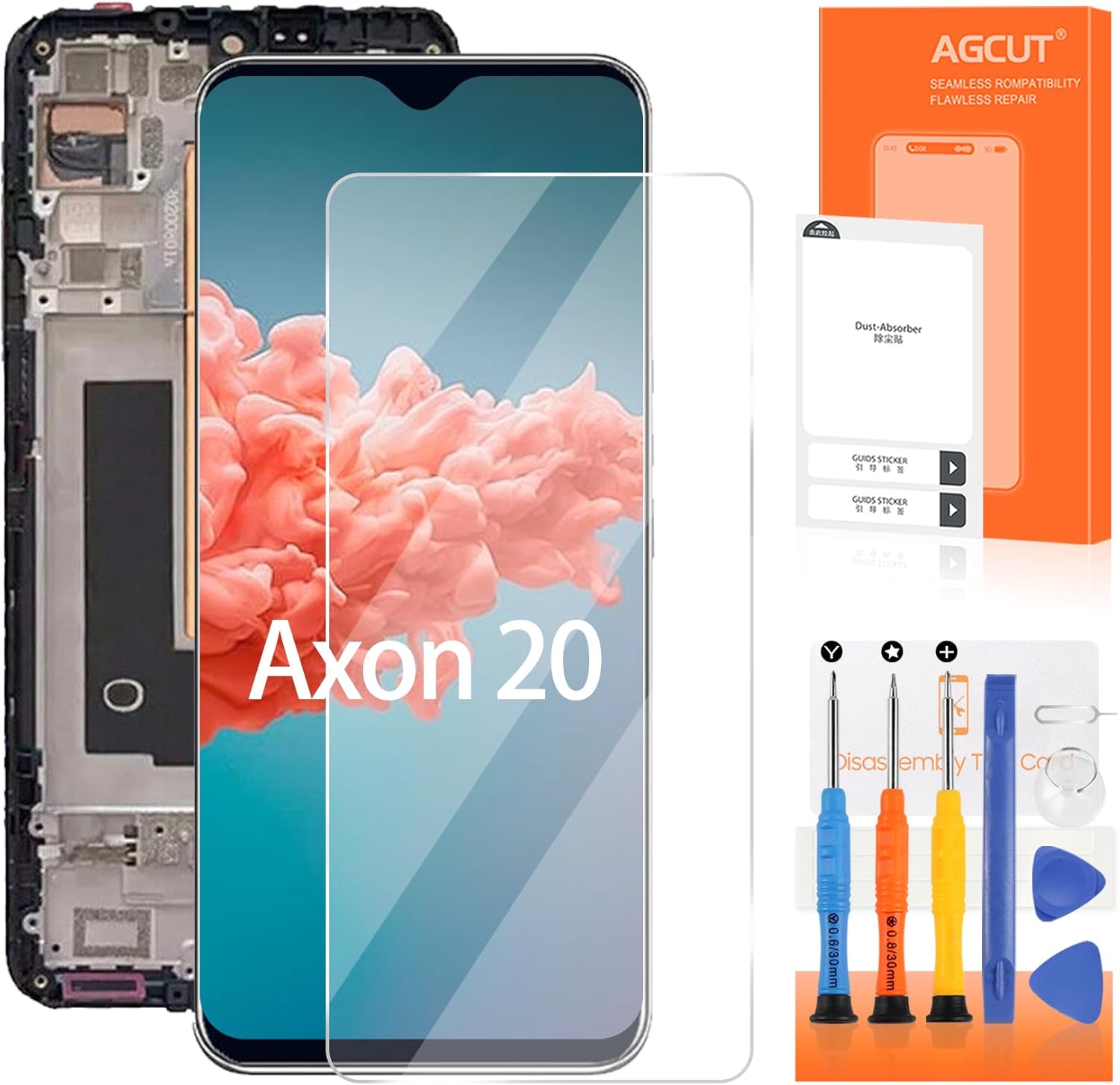 Amazon.com: for ZTE Axon 20 4G/5G Screen Replacement for ZTE Axon 20 ...