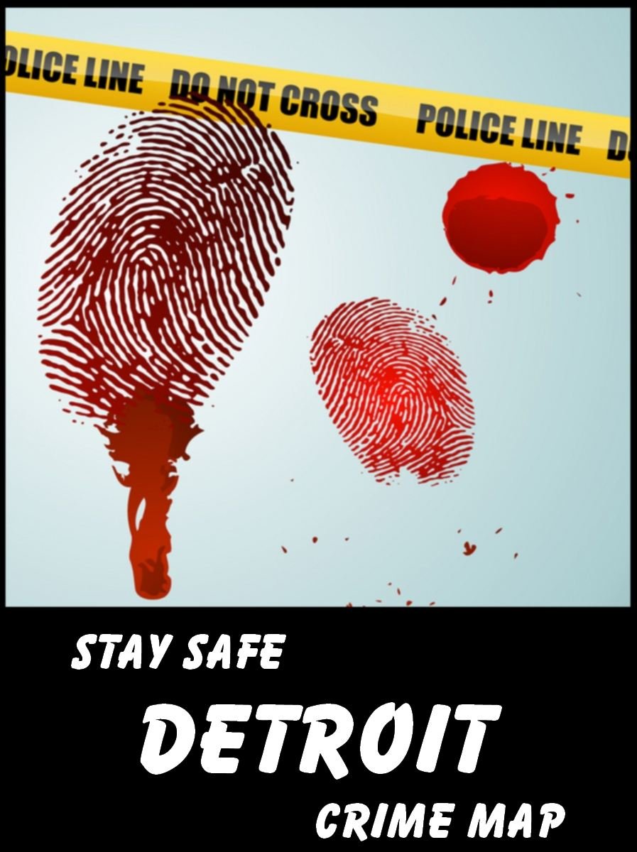 Amazon.com: Stay Safe Crime Map of Detroit eBook : Gard, Michael ...