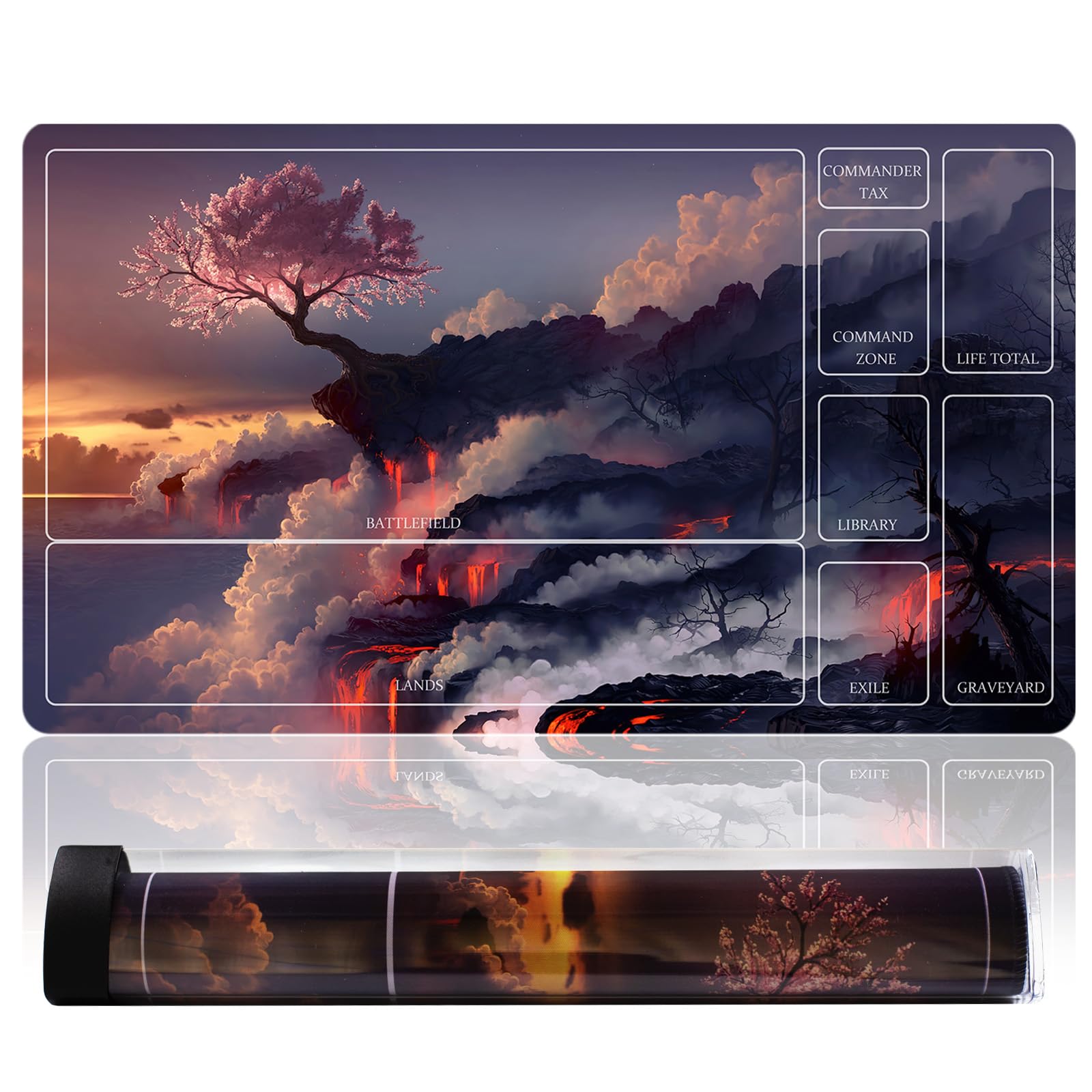 Amazon.com: sabermaster TCG playmat Table Mats Size 70X40 cm Mousepad ...