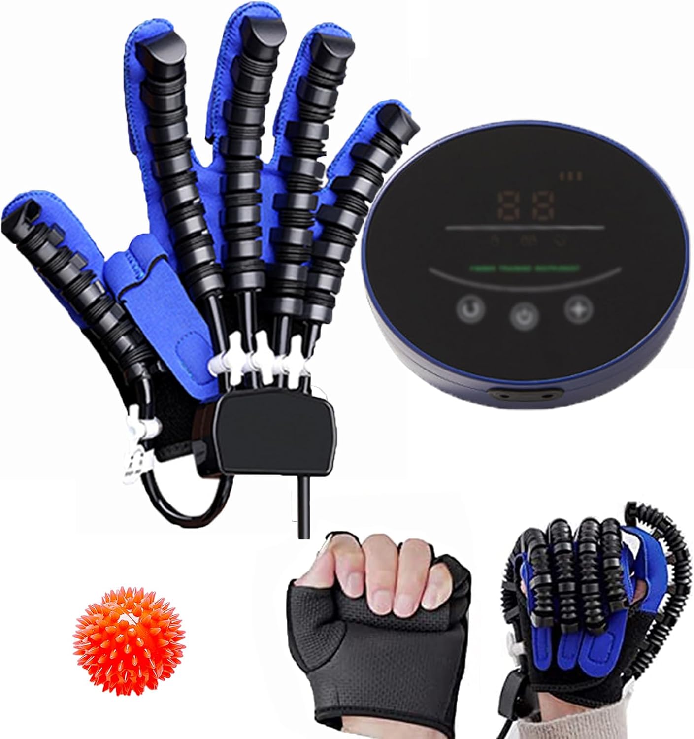 Amazon.com: Electric Hand Rehabilitation Robot Gloves, Finger Exercise ...