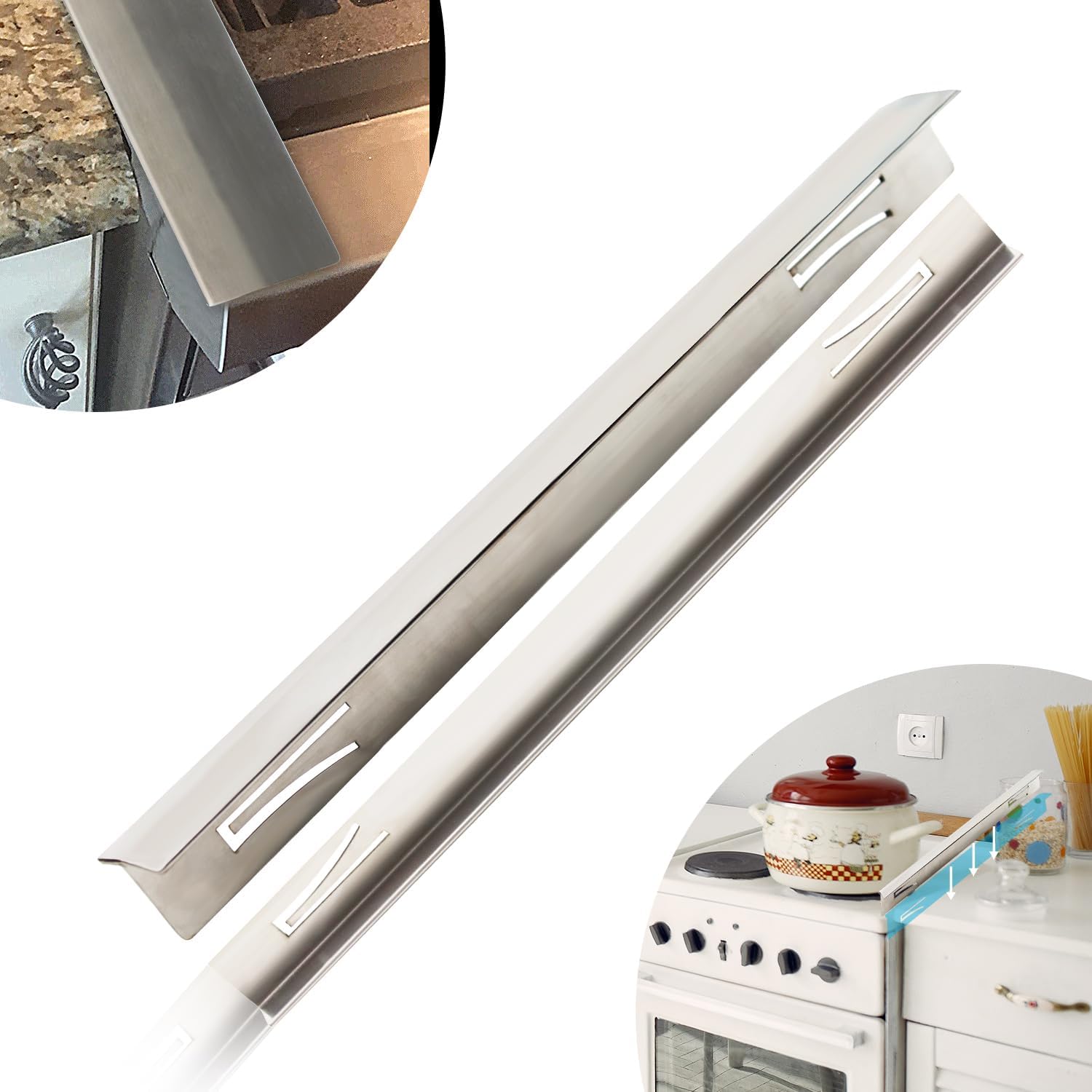 Amazon.com: 2026 Upgrade 2 Pack Stove Gap Filler,Stove Gap Covers ...