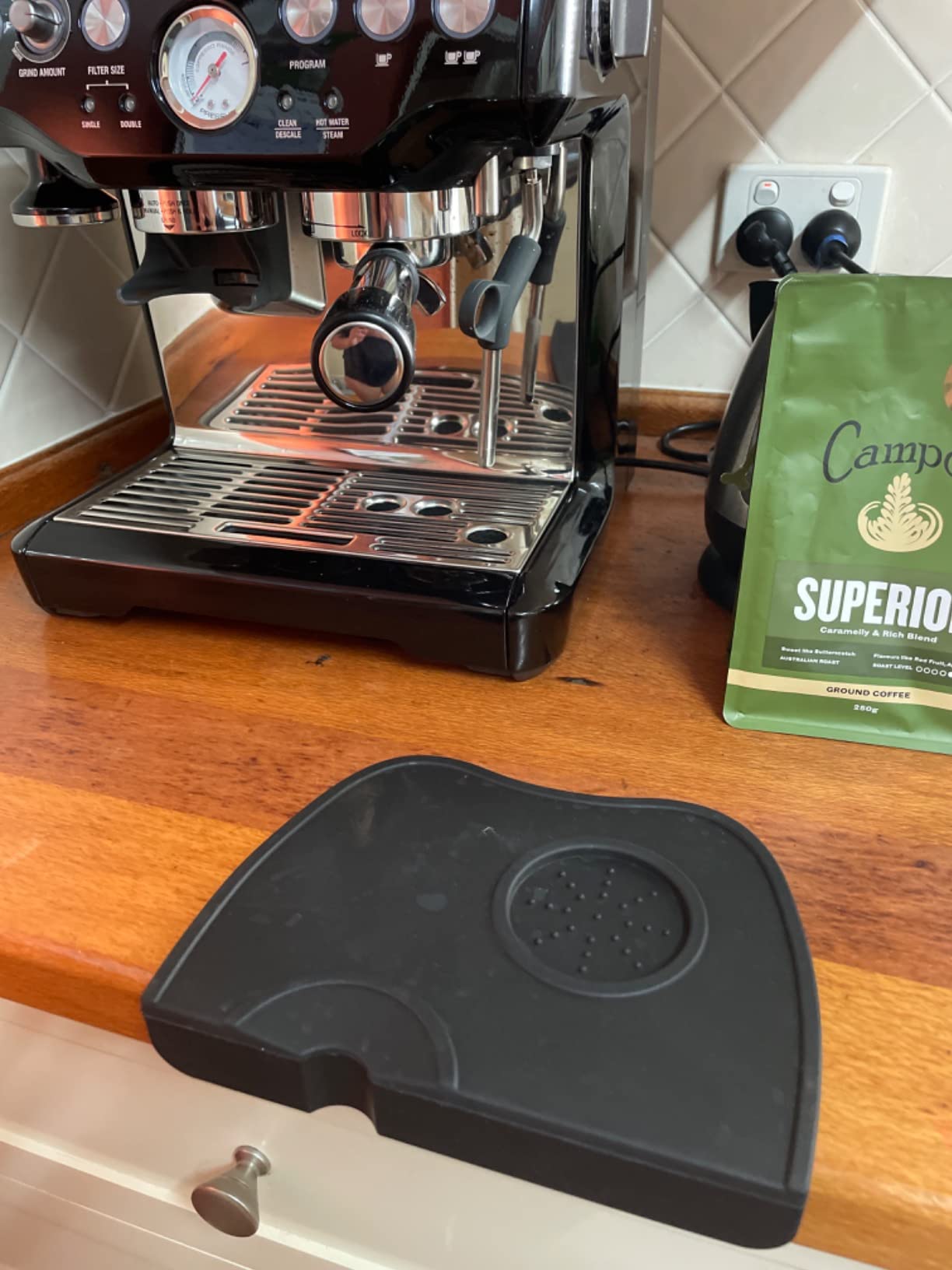 Tamper Mat Coffee Silicone Mat Expresso tampering mat Coffee Tamper ...