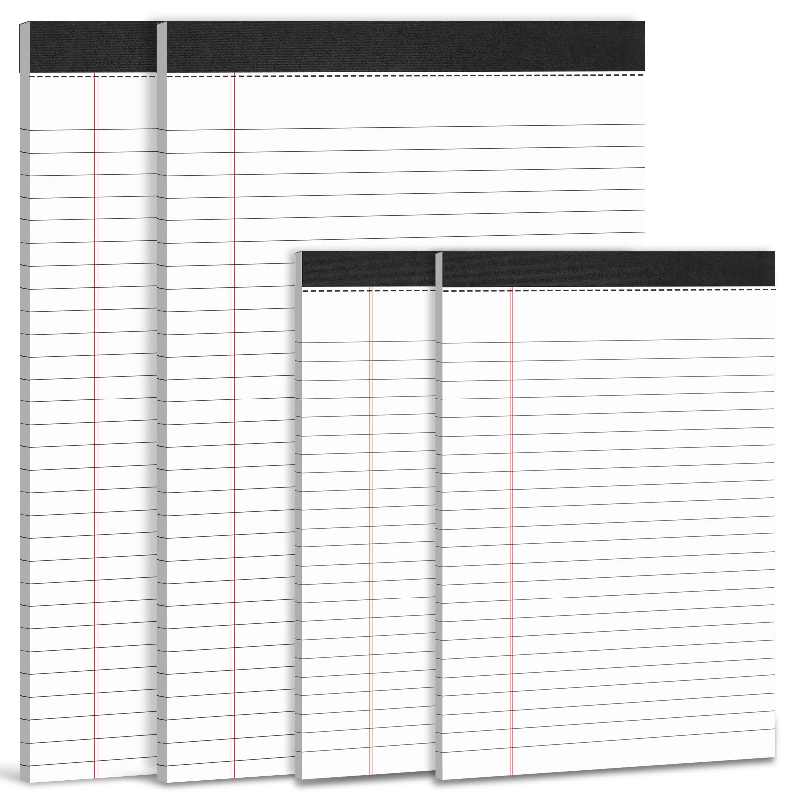 Snapklik.com : DANRONG Legal Pads 8.5 X 11 Note Pads 5 X 8, White ...