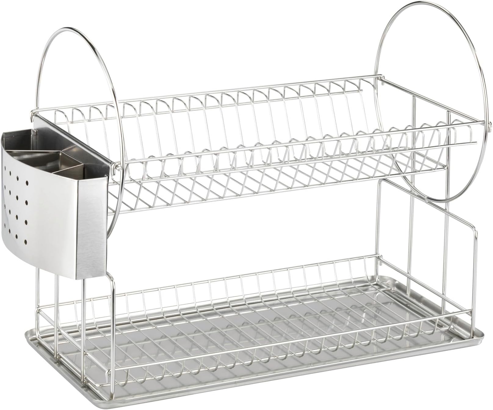 Wenko 2329100 Dish Rack Exclusive Duo drip Rack for Plates and Cups ...