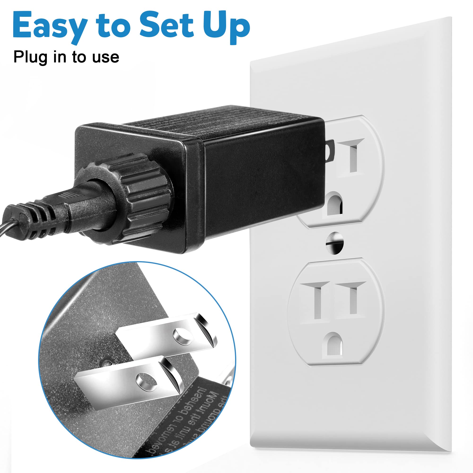 Snapklik.com : Replacement Yard Inflatable Adapter Power Supply Adaptor ...