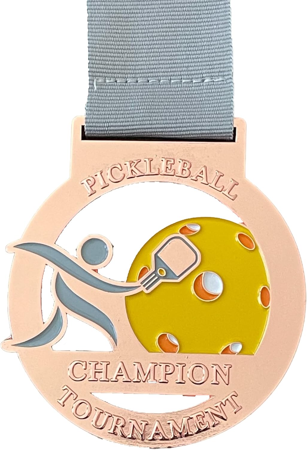 Amazon.com : Pickleball Medal - Bronze - 3' Pickleball Medal Award with ...
