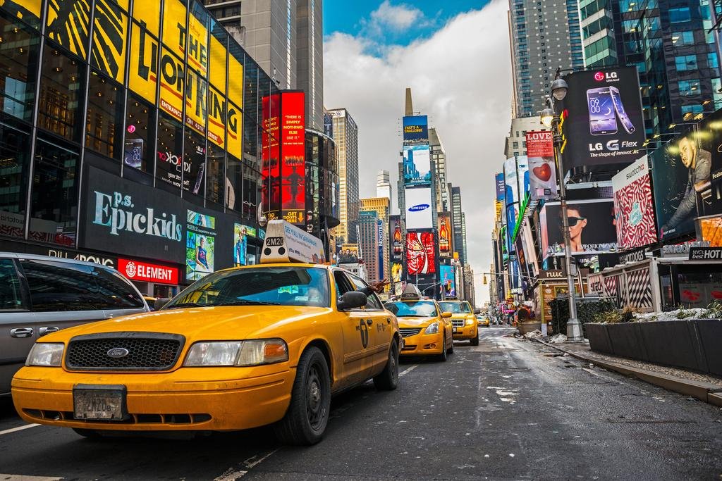 Amazon.com: New York City Times Square at Rush Hour Photo Photograph ...