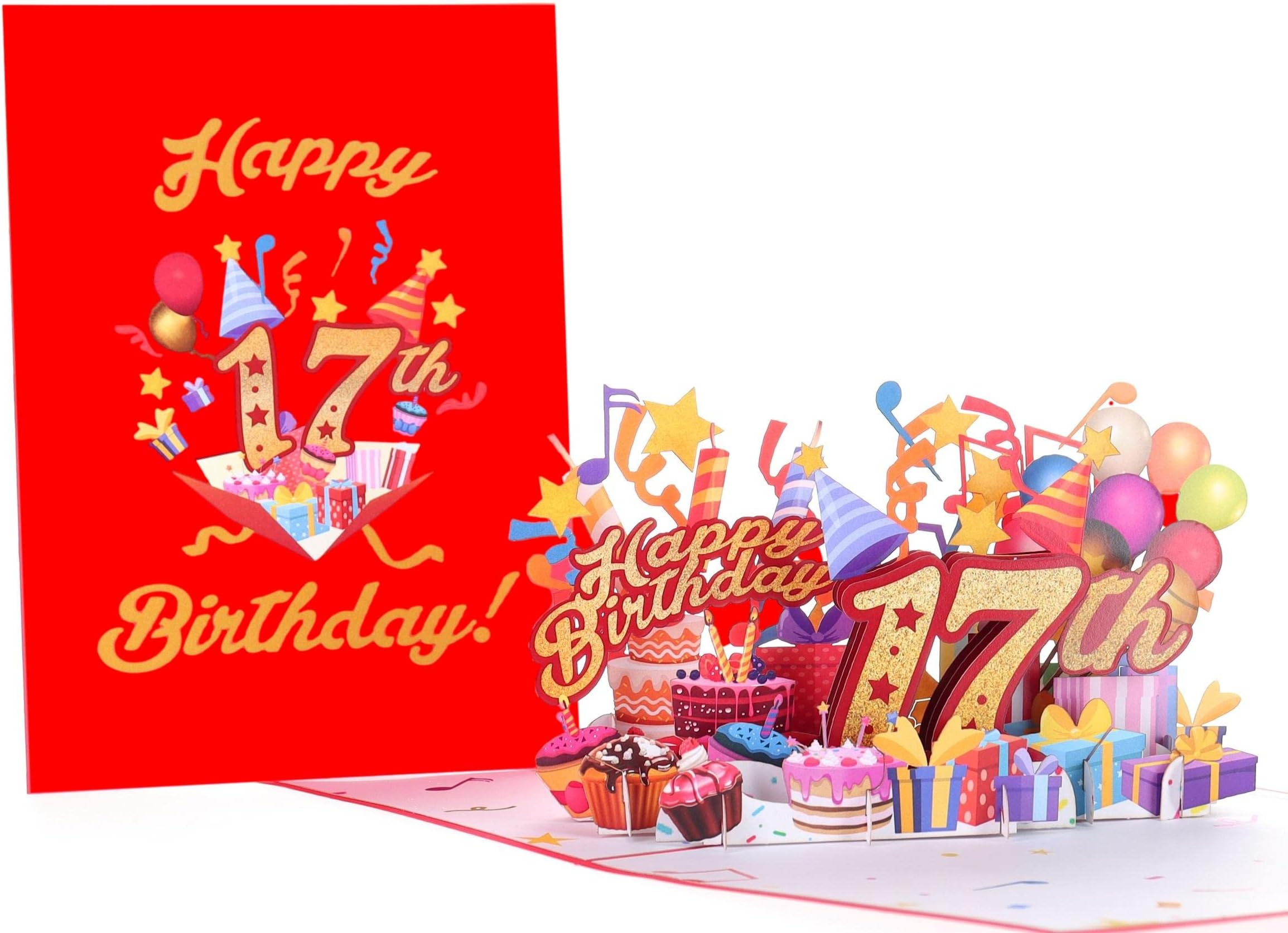 Amazon.com : Designer Greetings Have an Awesome Birthday Age 17 / 17th ...