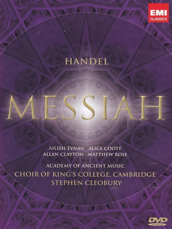 Amazon.co.jp: Handel: Messiah [DVD] : Ailish Tynan, Alice Coote ...
