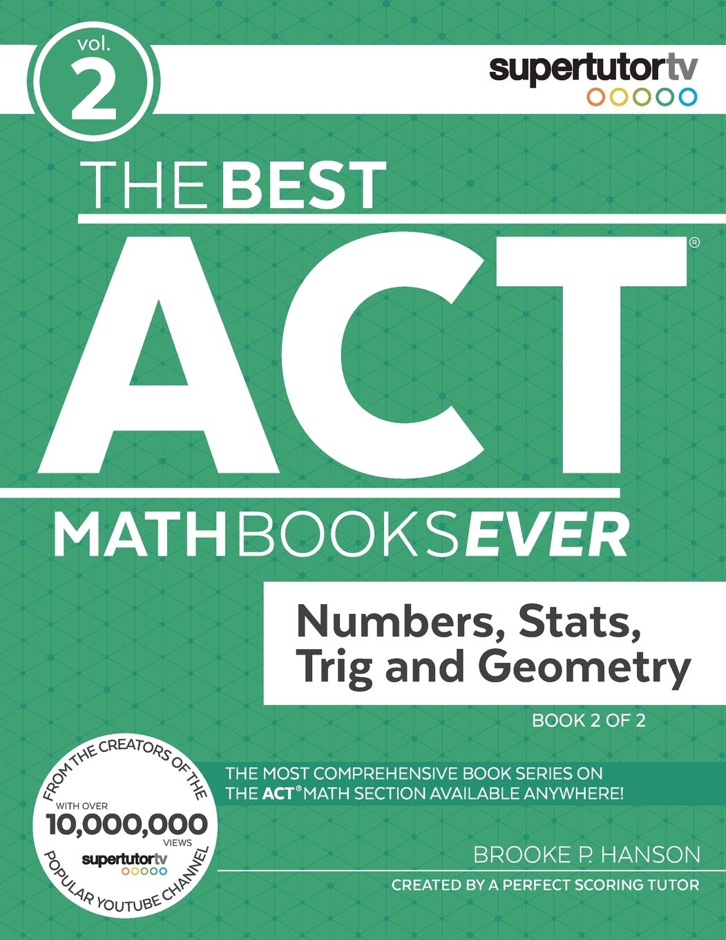 Amazon.com: The Best ACT Math Books Ever, Book 2: Numbers, Stats, Trig ...