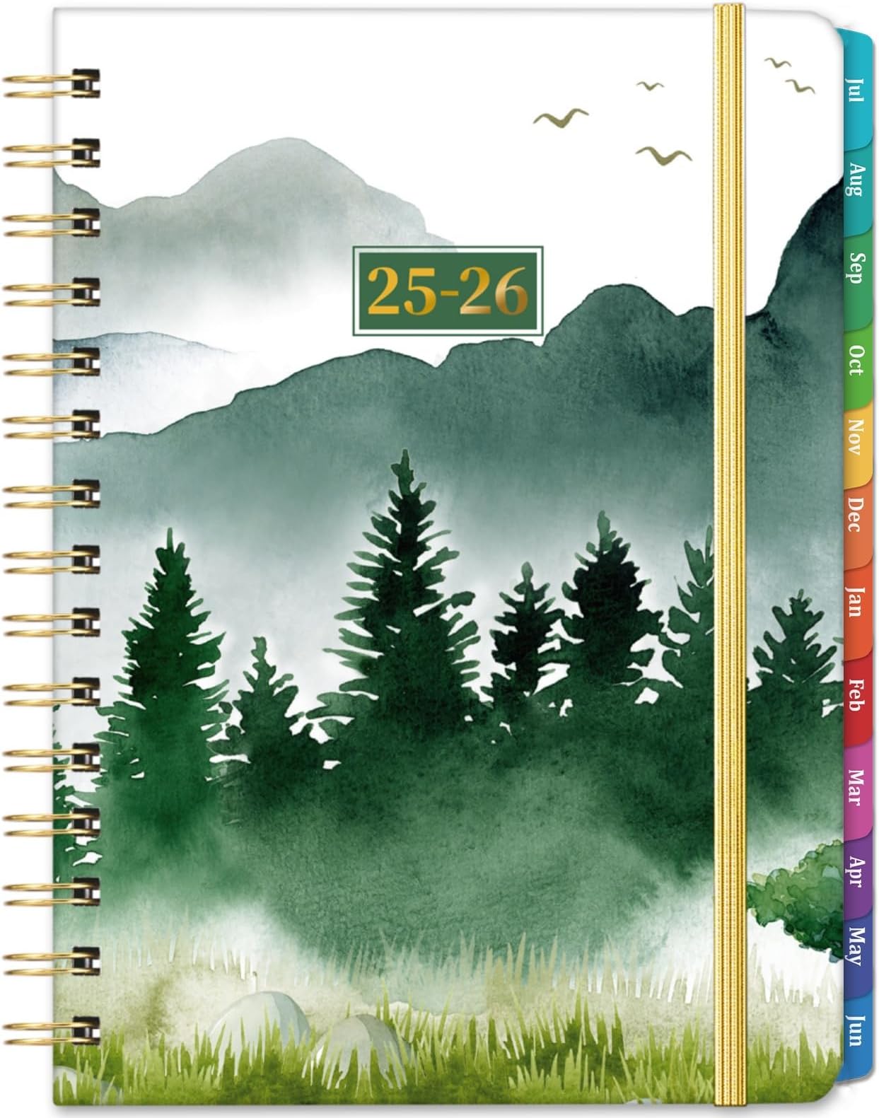 2026 Weekly Monthly Planner Book Tabs 2026 Planner - January 2026 ...