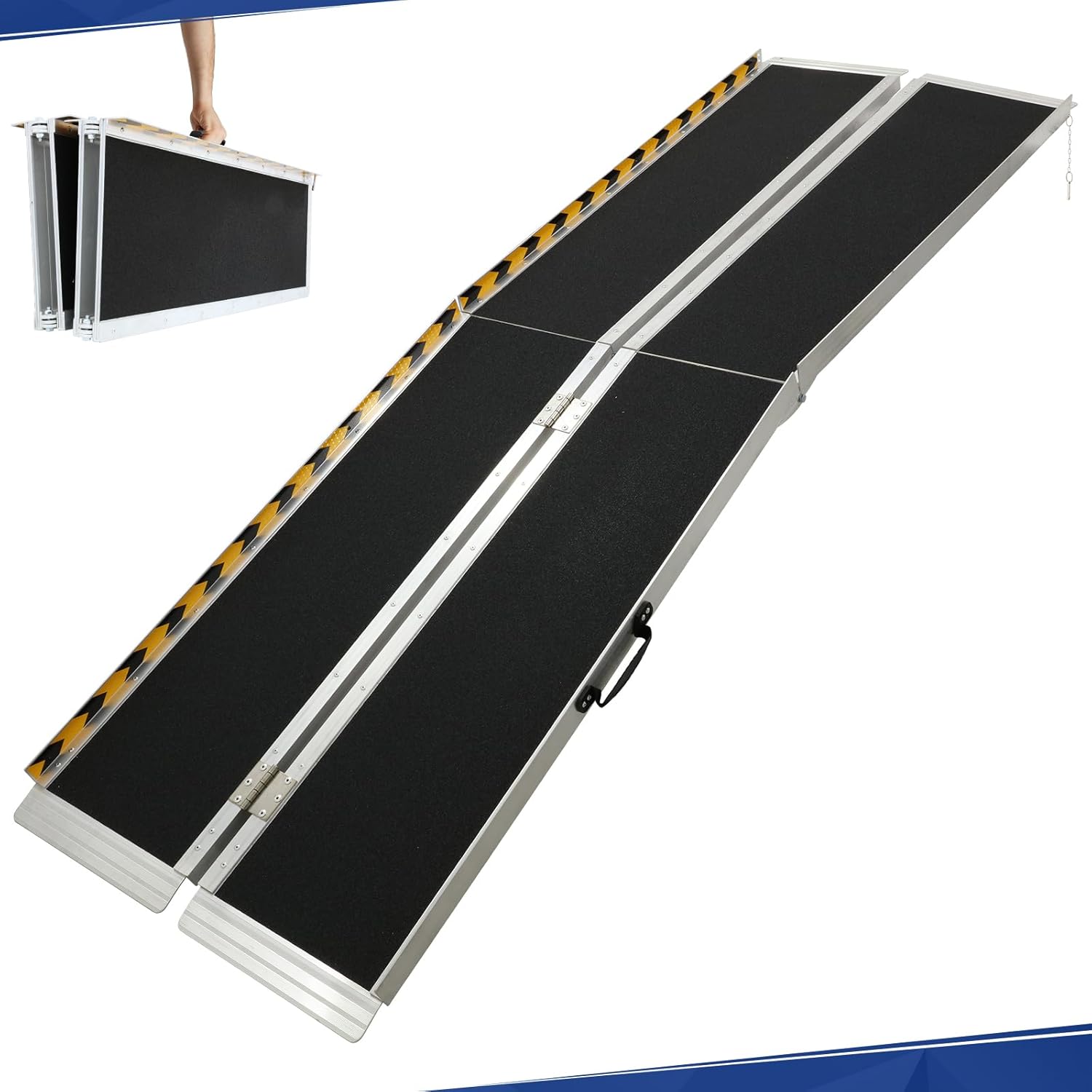 Amazon.com: PENSUN 8FT Wheelchair Ramp, 96" L x 29" W Threshold Ramps ...