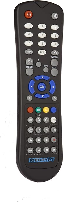 ICECRYPT S1600CHD Replacement Remote Control: Amazon.co.uk: Electronics ...