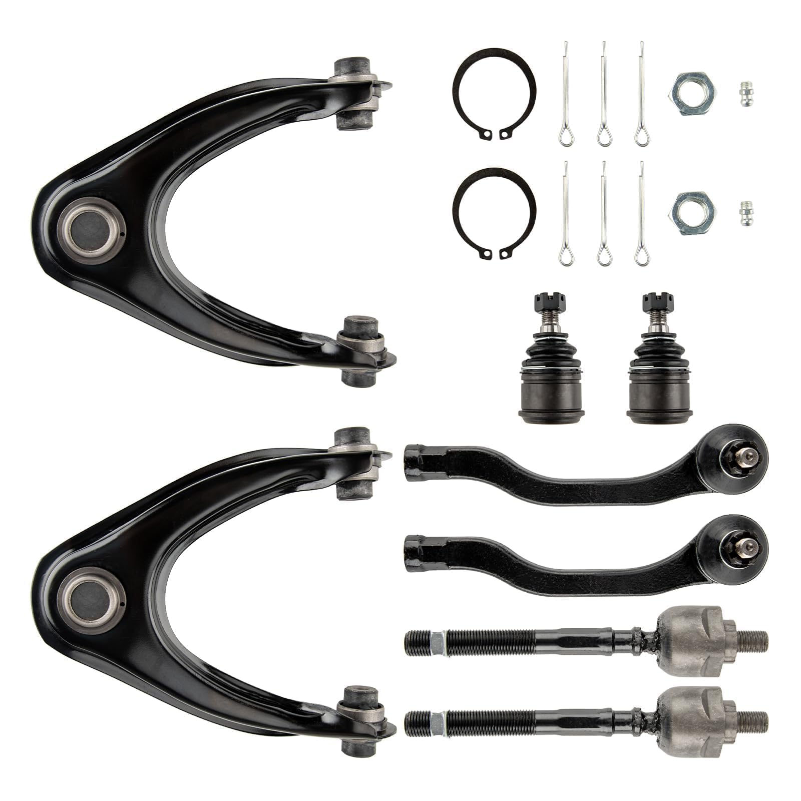 Amazon.com: Torchbeam 10Pcs Front Upper Control Arms, Suspension Kit ...