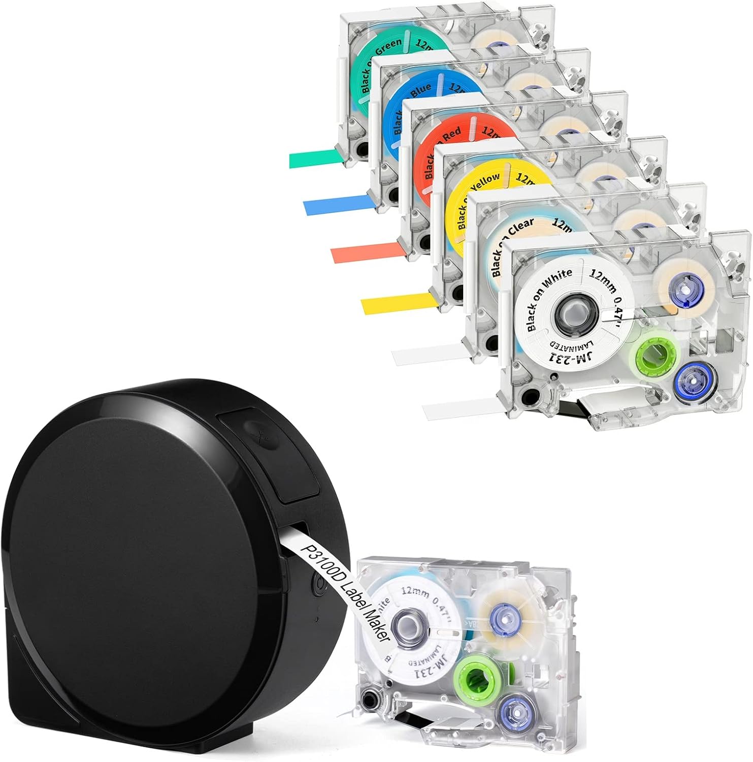 Amazon.com: Labelife Bluetooth Label Maker Machine with Tape, Wireless ...