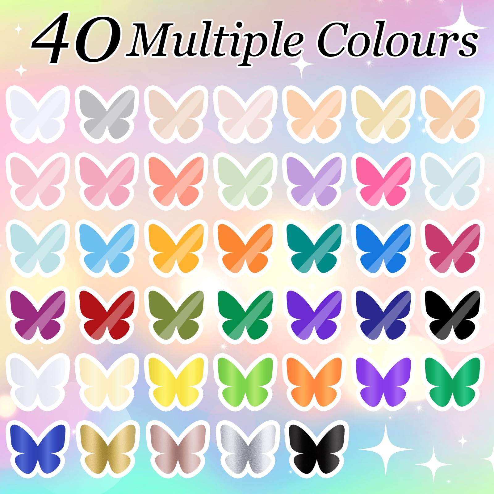 Snapklik.com : VINYL FROG 40 Sheets Adhesive Vinyl Bundle 12x12 Inches ...