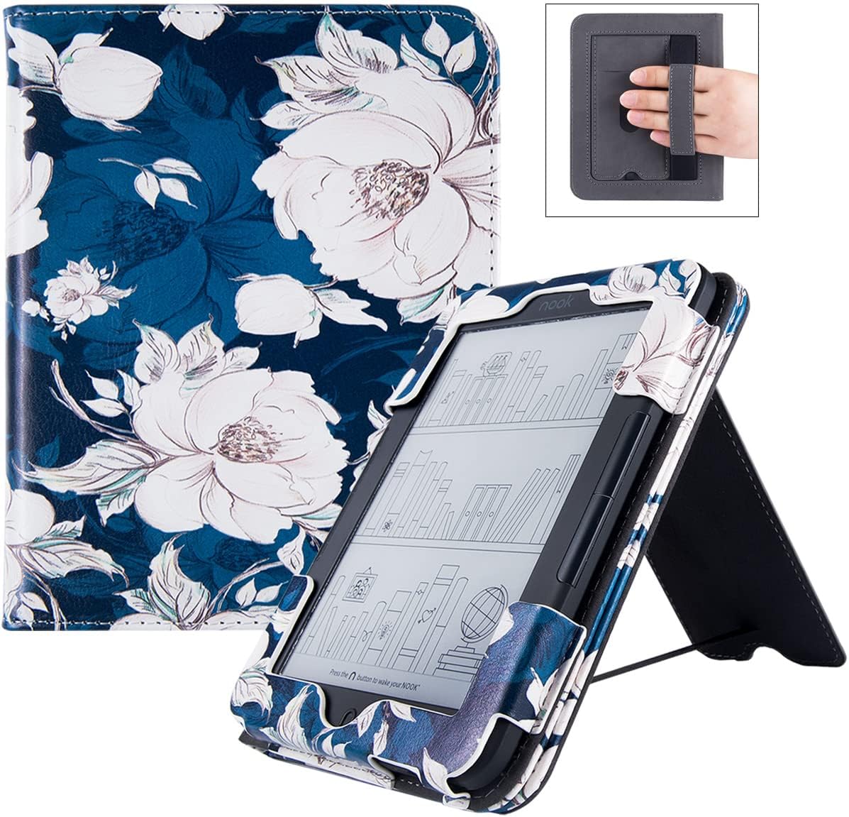 Amazon.com: BOZHUORUI Case for 6" Nook GlowLight 4 (2021) & Glowlight ...