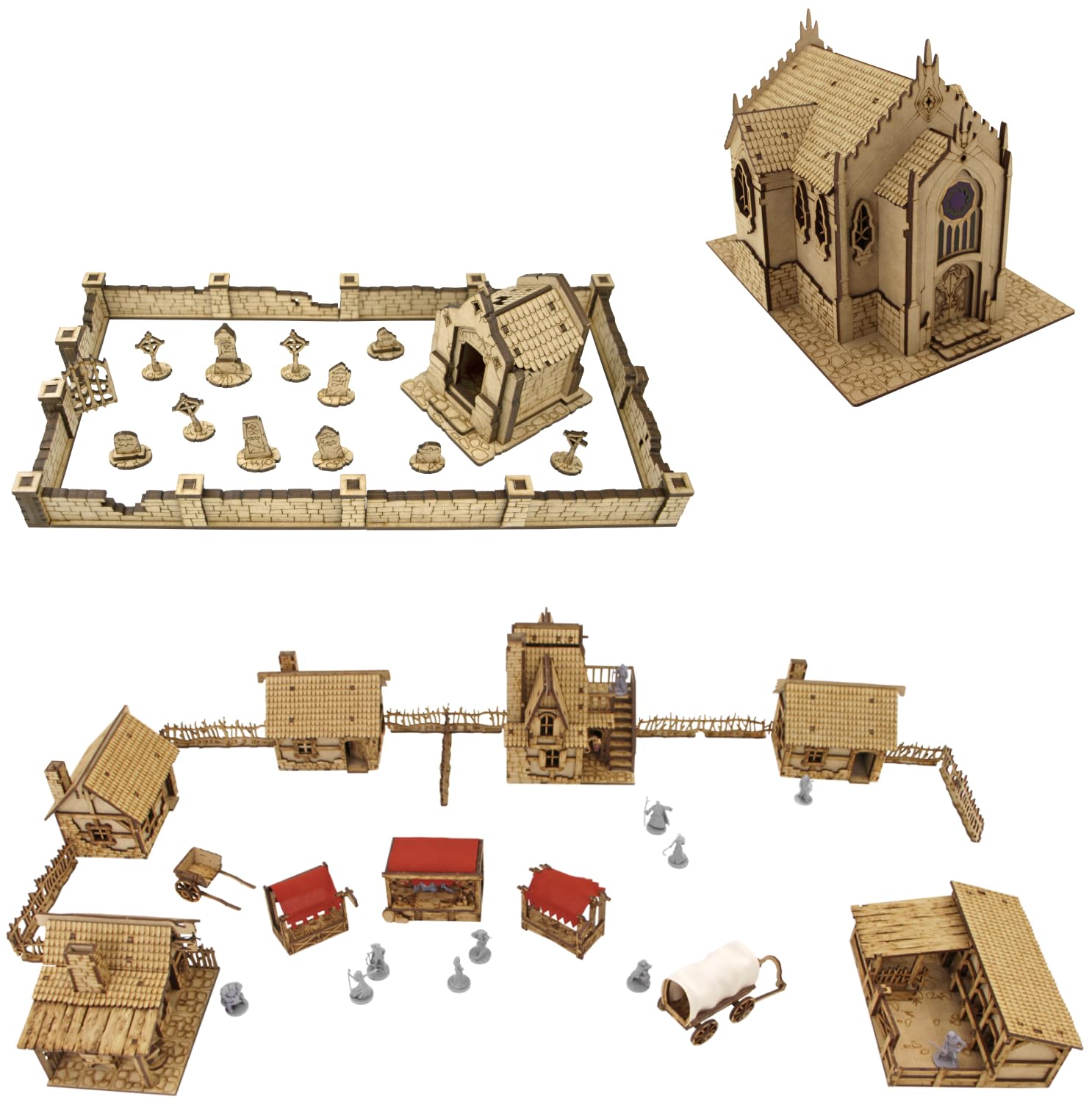 Amazon.com: TowerRex DND Terrain Buildings and Furniture Bundle ...