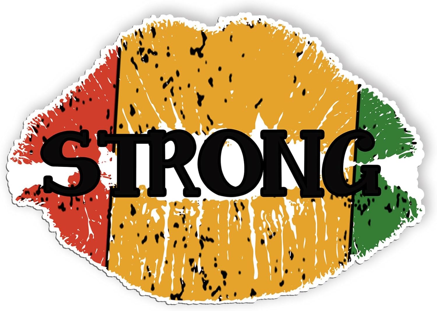 Amazon.com: Strong African Stickers Black History Month Love Melanin ...
