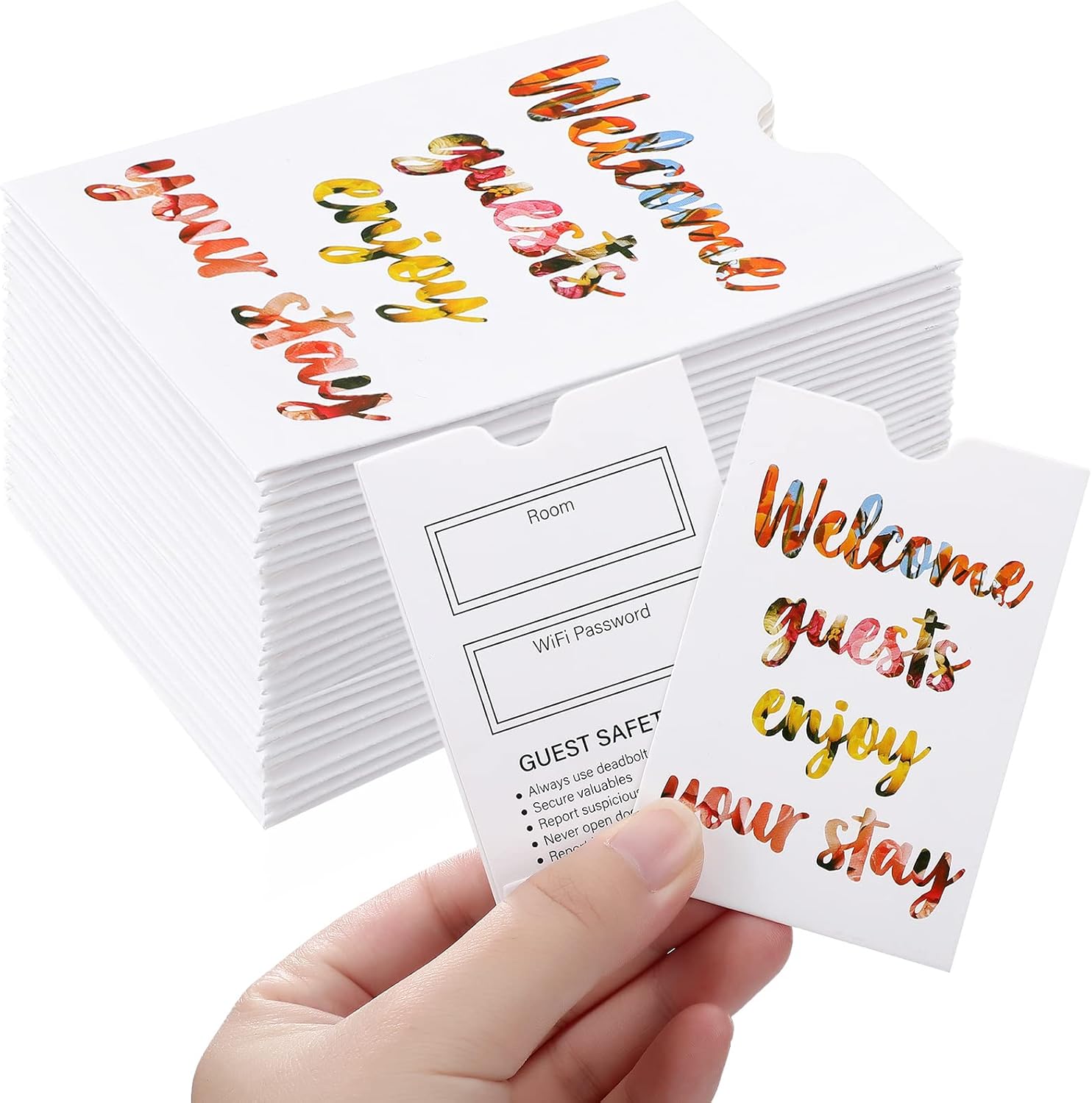Amazon.com : 500 Pieces Hotel Key Card Envelope Keycard Envelope Sleeve ...