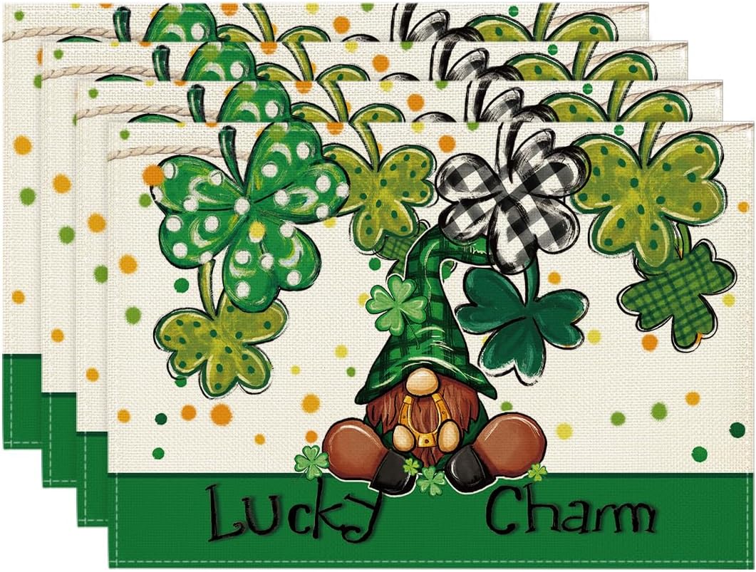 Amazon.com: Artoid Mode Gnome Lucky Charm Lucky St. Patrick's Day ...