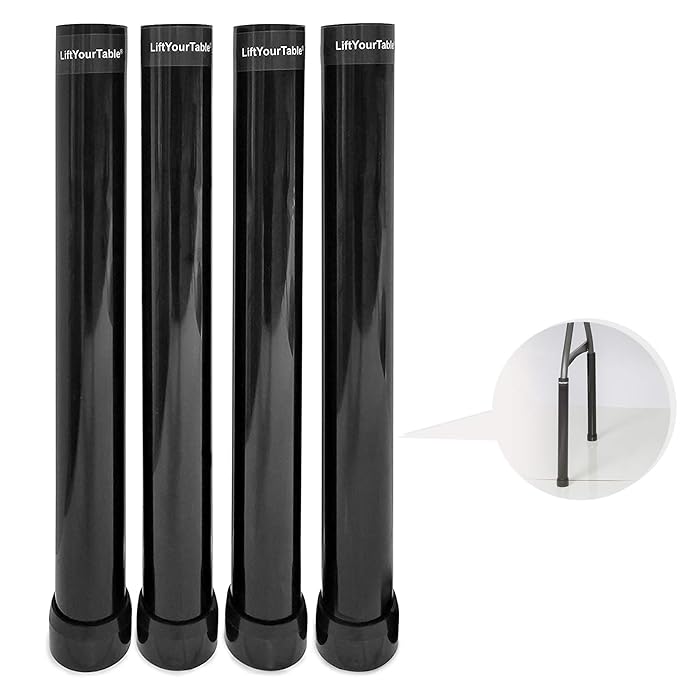 Buy Lift Your Table Leg Extensions - for Use with Wishbone/Bent Leg ...