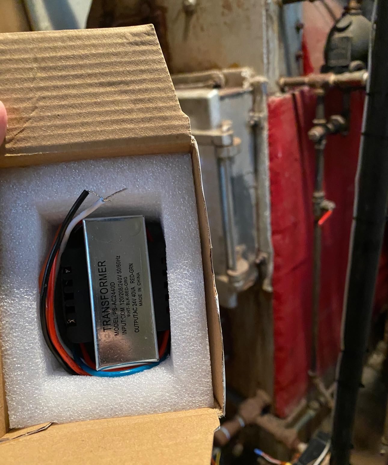 $4/mo - Finance 24V 40VA Control Transformer， Primary 120, 208, 240V ...