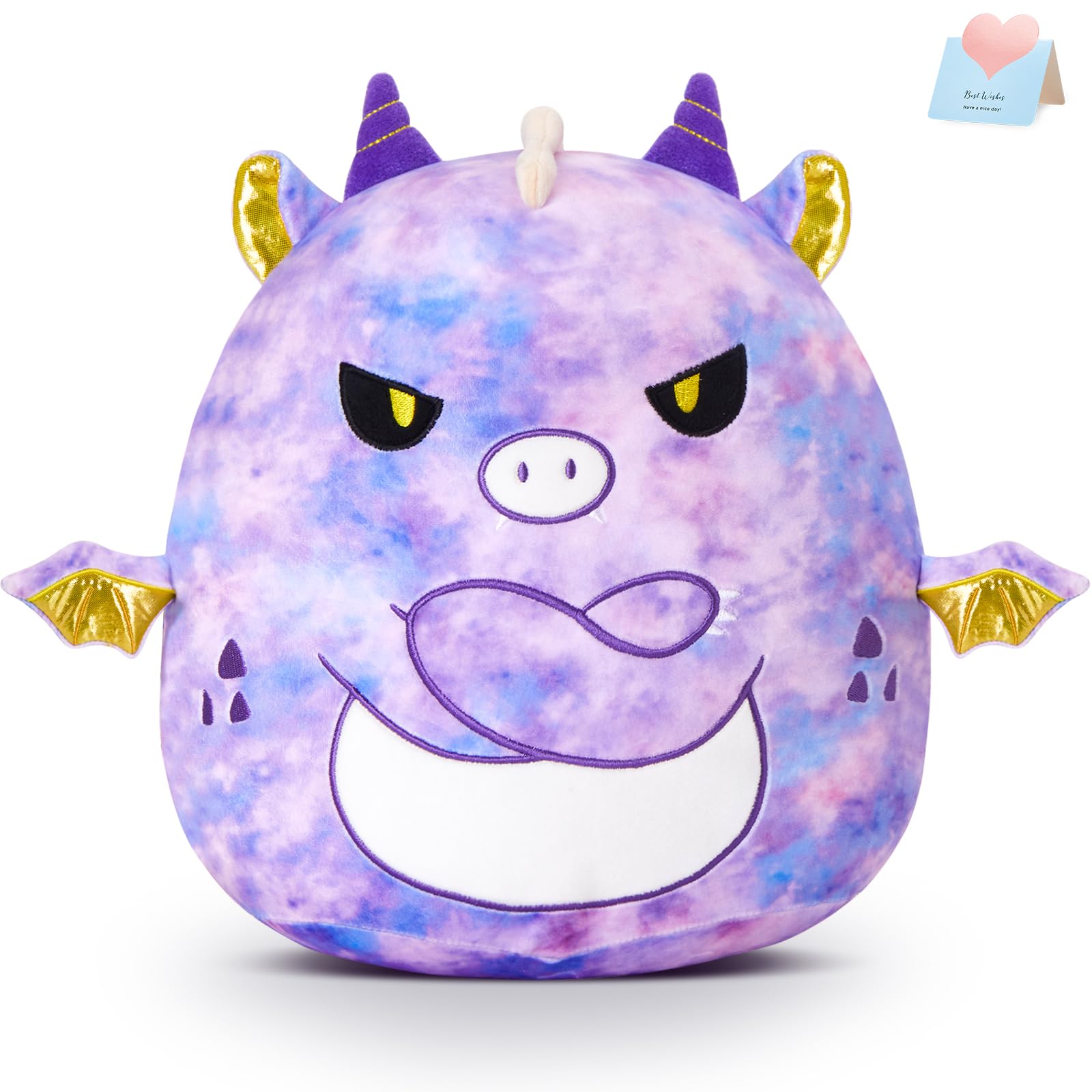 Amazon.com: Glow Guards Original 12" Dragon Plush Pillow Cute Dragon ...