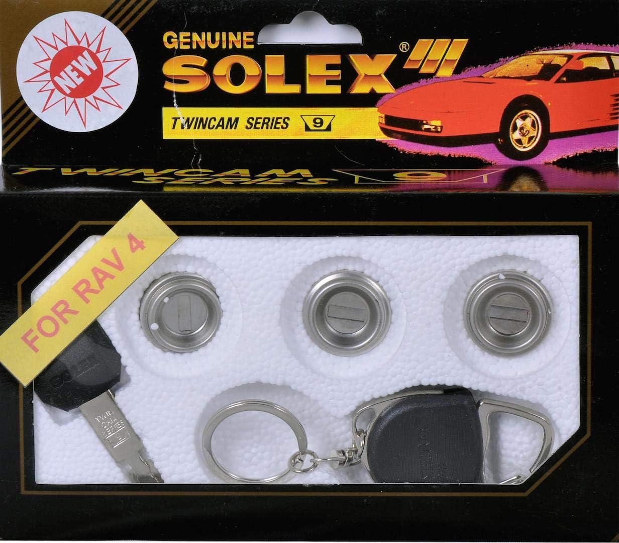 Solex Car Door Lock TwinCam Series 9 RAV 4 Flat Key: Buy Online at Best ...