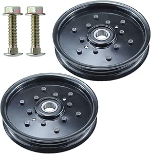 Amazon.com : BOSFLAG 2 Pack AM106627 Pulley Replaces John Deere Idler ...