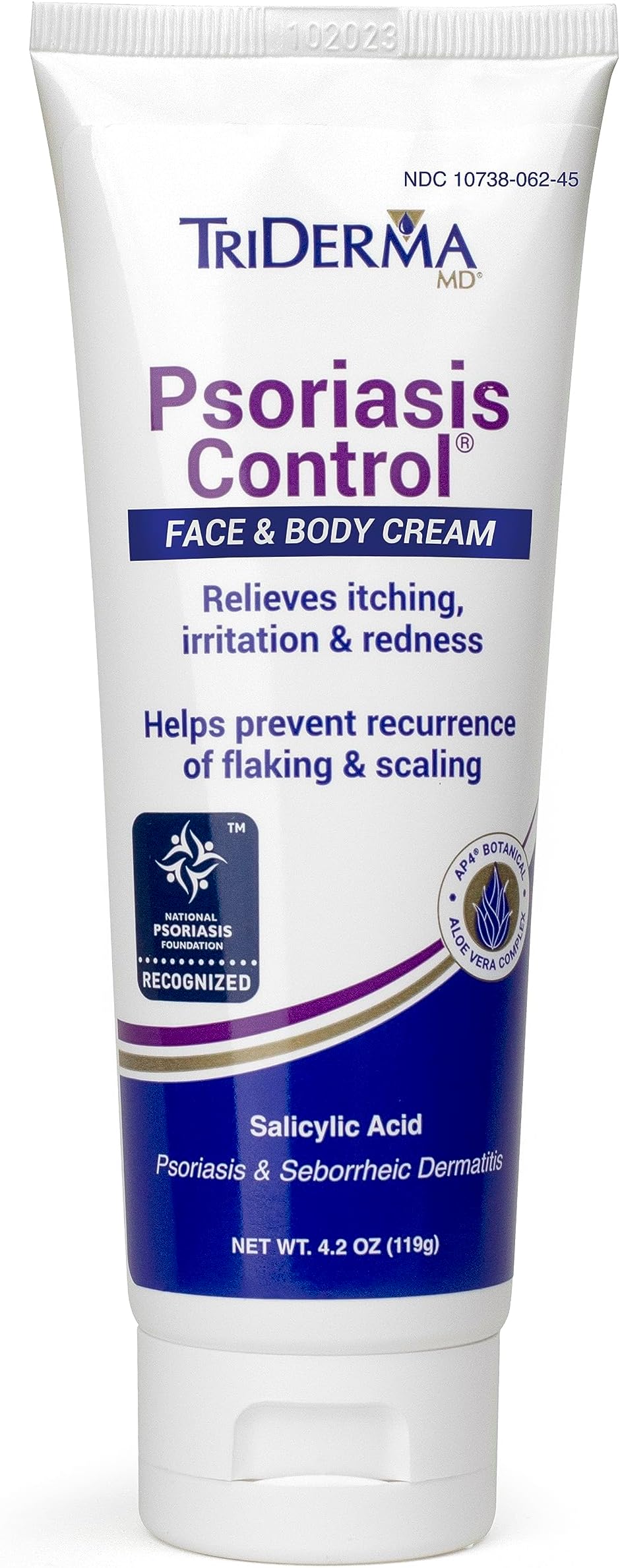 Amazon.com: TriDerma Psoriasis Control Face and Body Cream, 4.2 Ounces ...